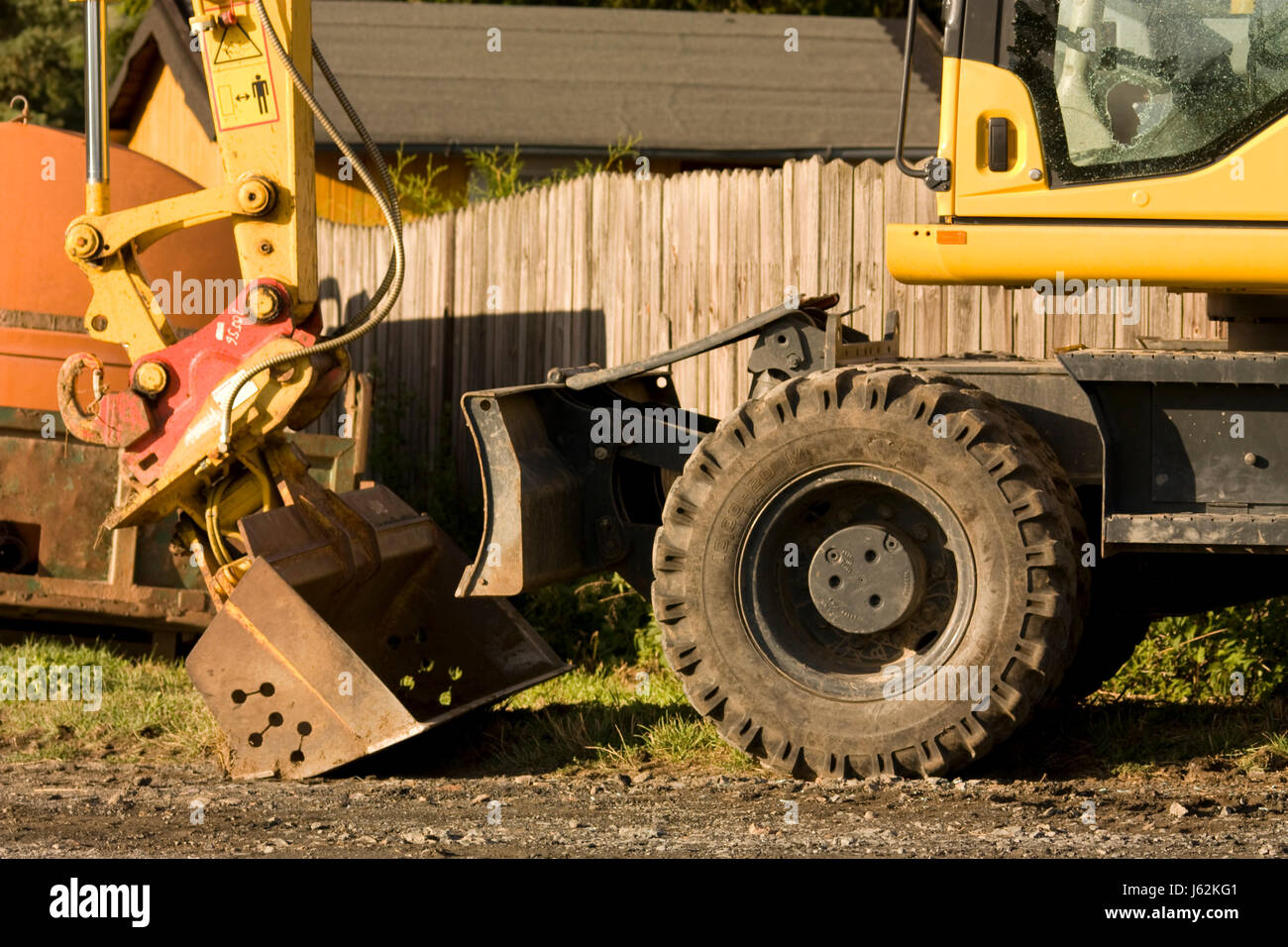 build wheel dredger shovel construction site build detail wheel engine ...