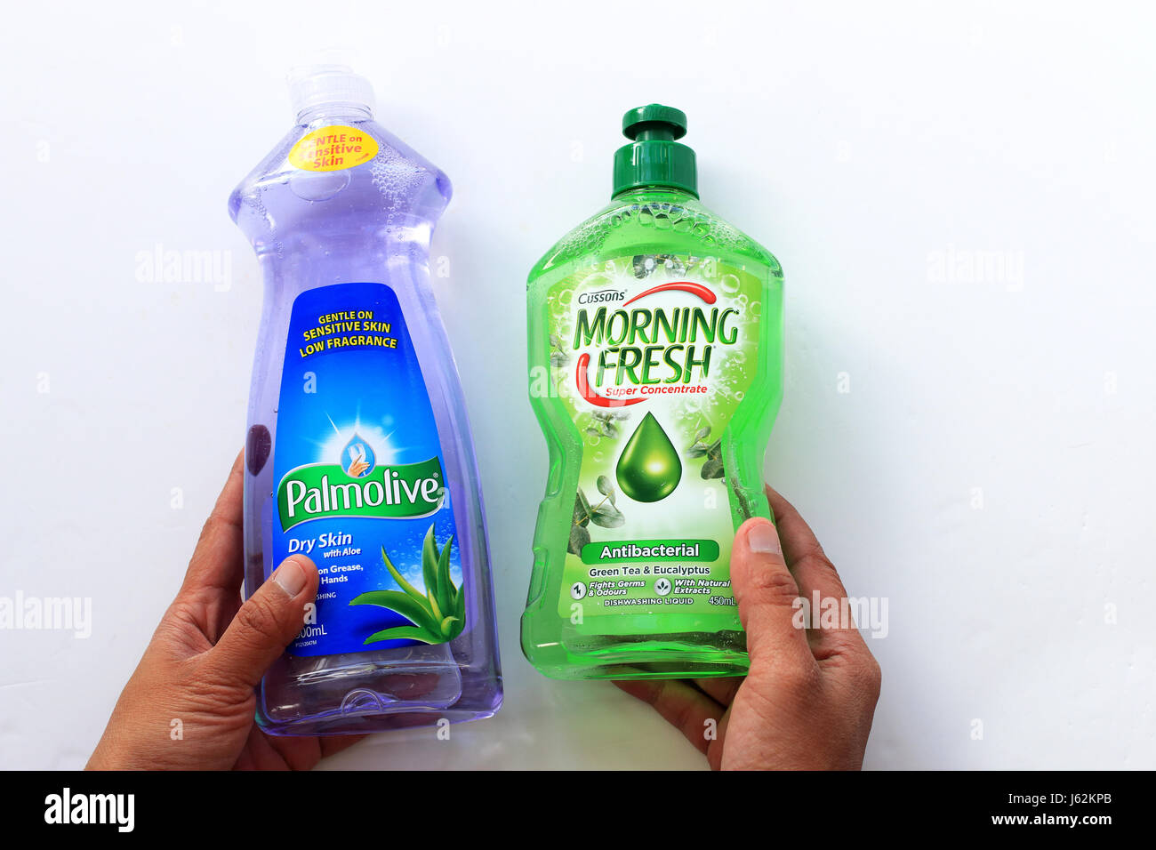 Palmolive dish washing liquid isolated against white background Stock ...