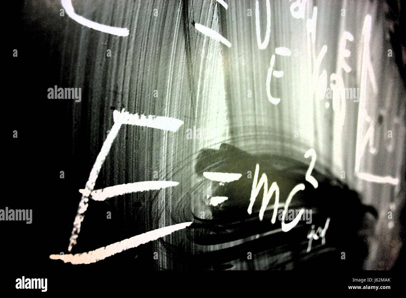 board formula mathematics physics confusion mess blurs chalk chaotic ...