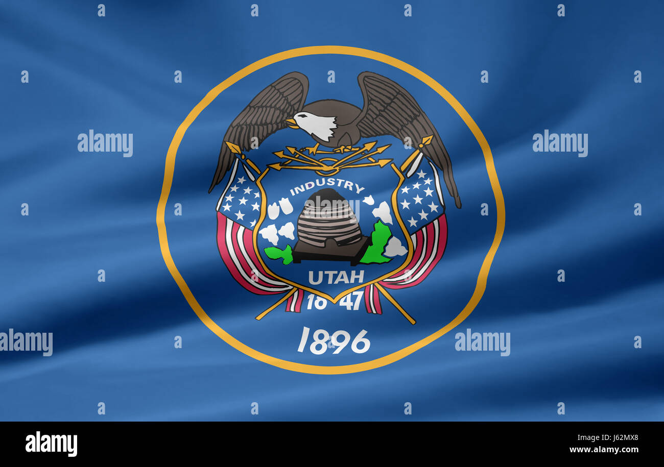 Utah flag hi-res stock photography and images - Alamy