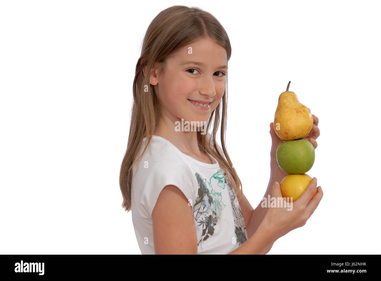 child with fruit Stock Photo - Alamy