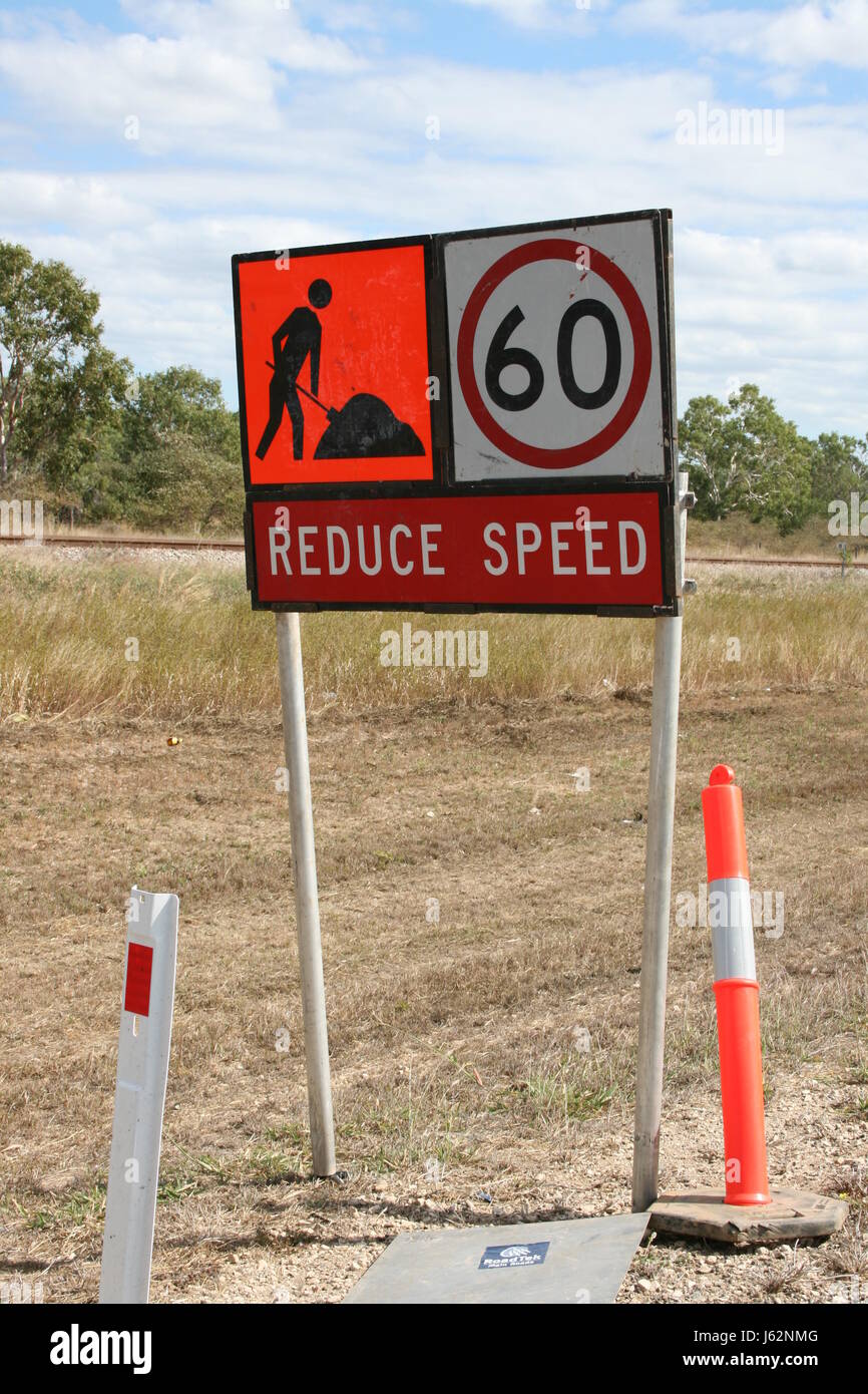 Roadwork australia hi-res stock photography and images - Alamy