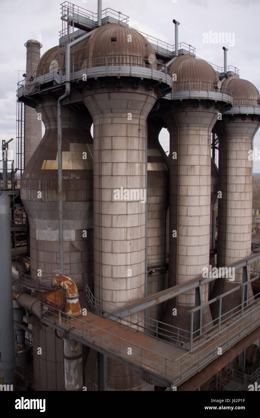 europe Duisburg steel mill furnace germany german federal republic ...