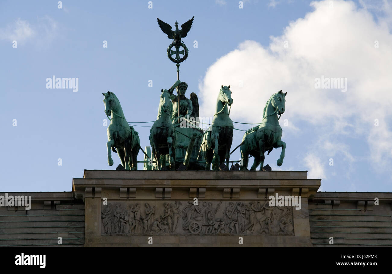 goal passage gate archgway gantry freedom liberty berlin germany german ...