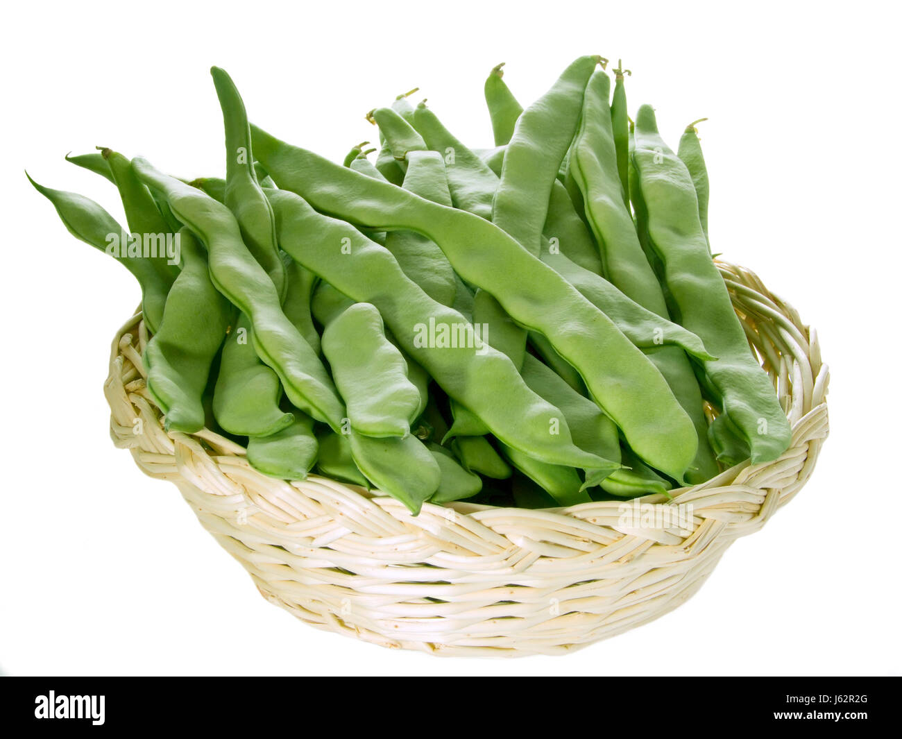 Runner bean plant Cut Out Stock Images & Pictures - Alamy