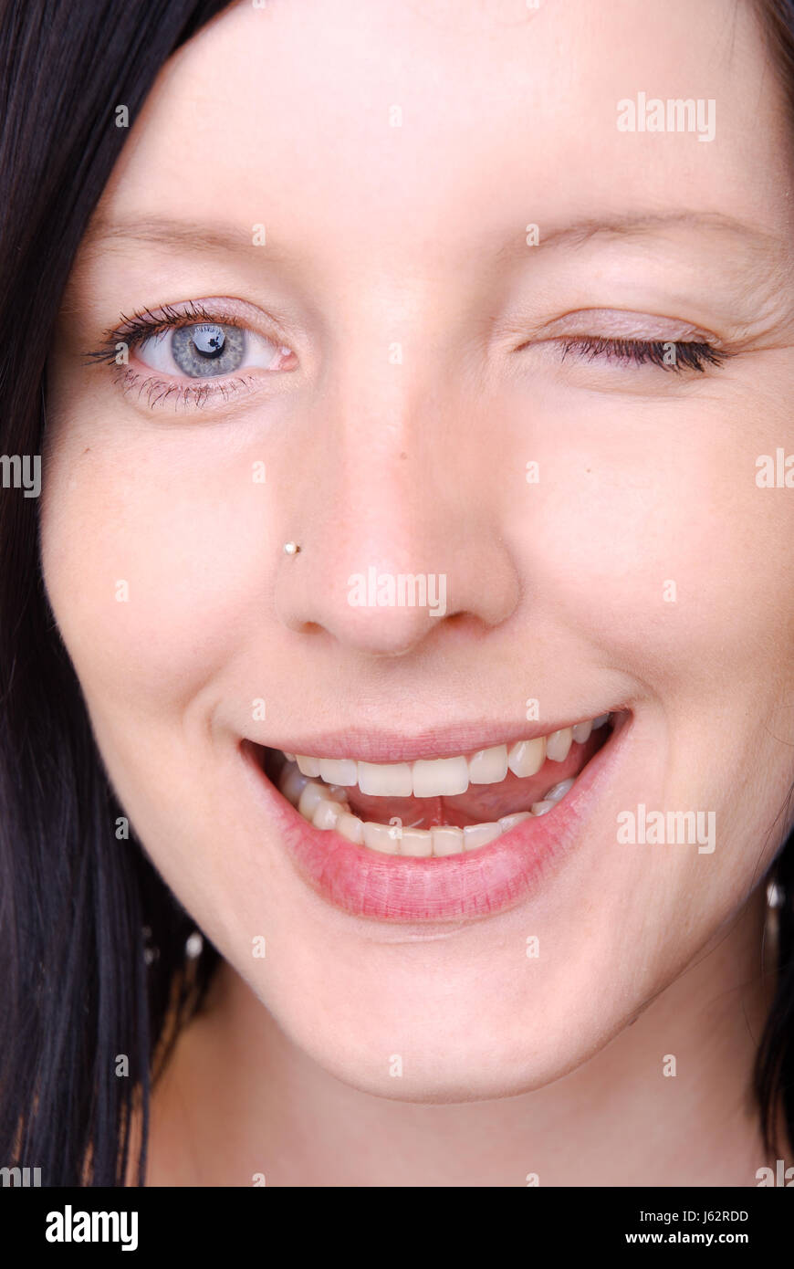 Nasenpiercing hi-res stock photography and images - Alamy