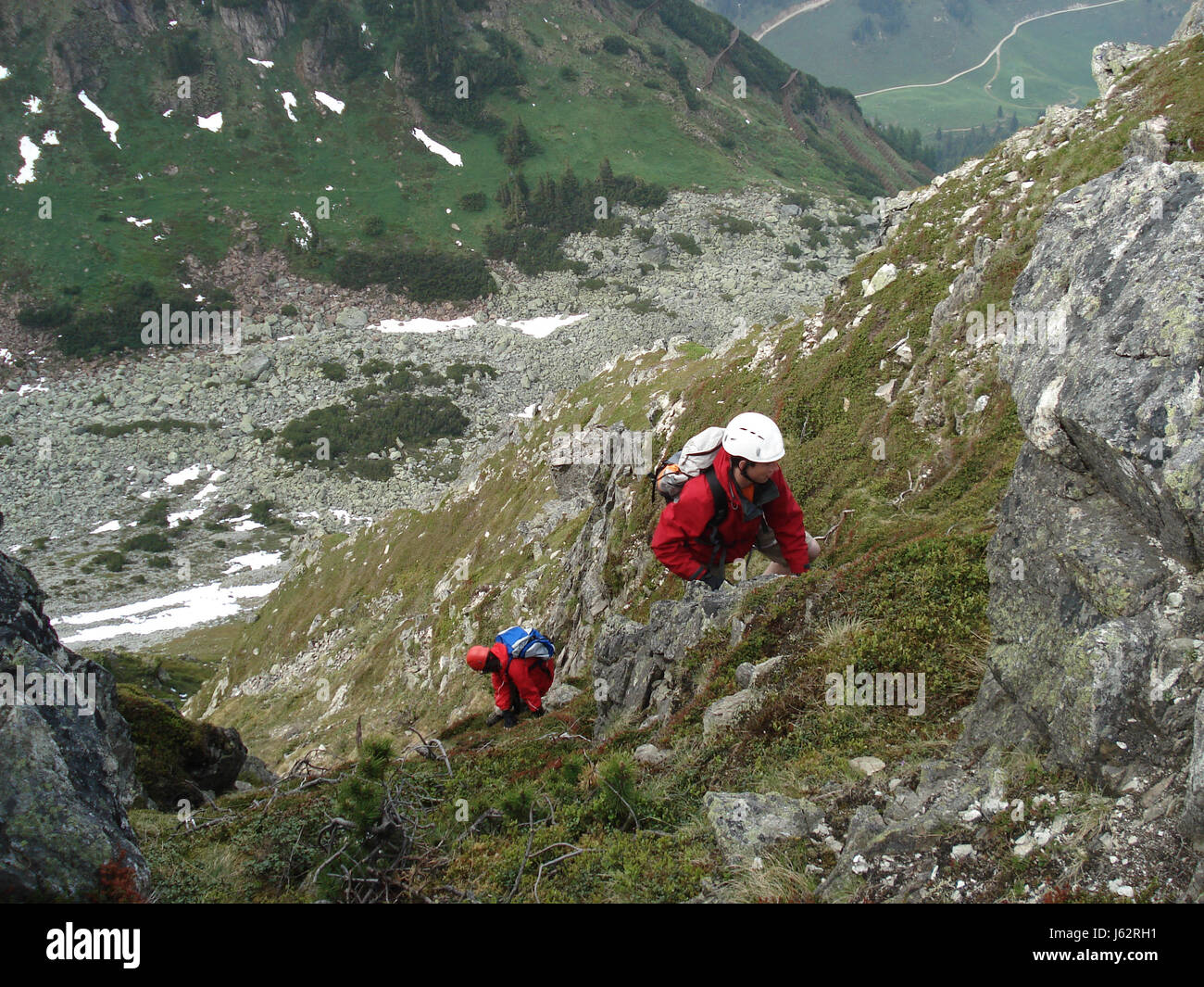 hike go hiking ramble ascent mountain haven hen child teens teenagers ...