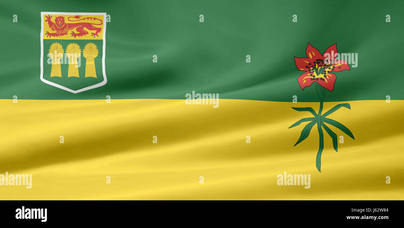 Saskatchewan flag hi-res stock photography and images - Alamy