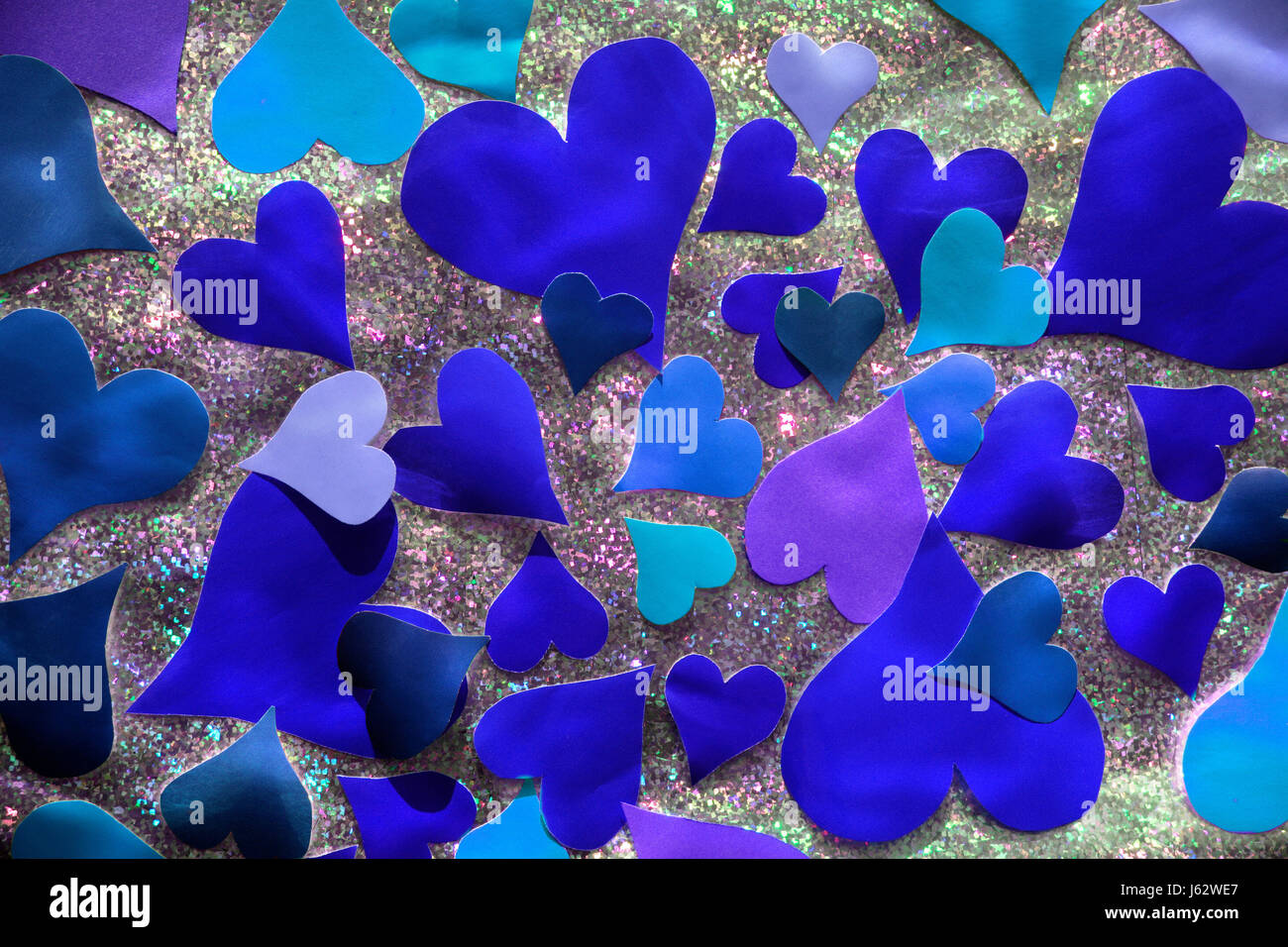 blue romantic frame love in love fell in love valentine framework art ...