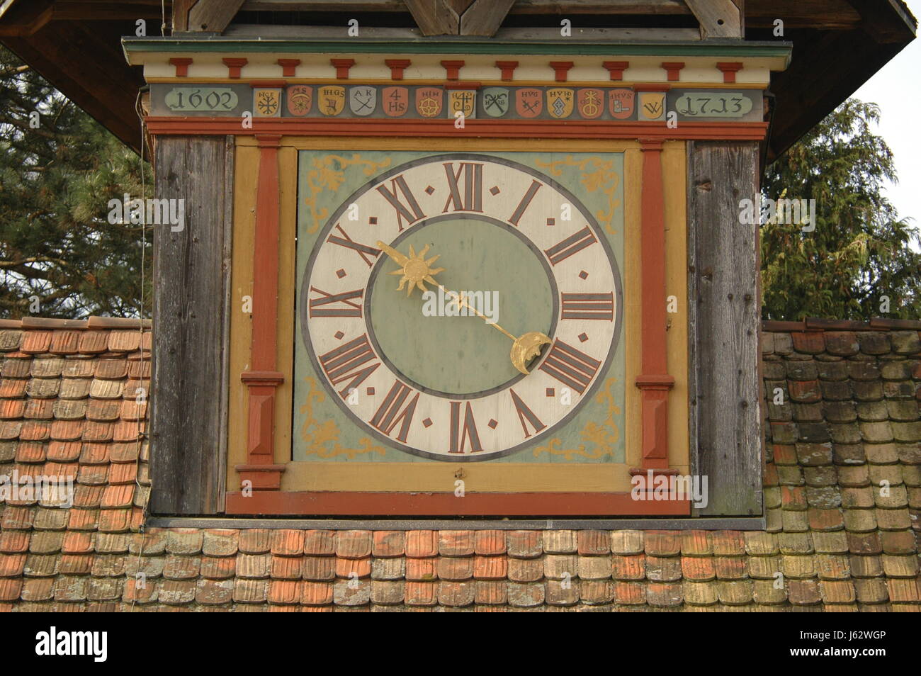 clock time switzerland lake constance hour minute pictogram symbol ...