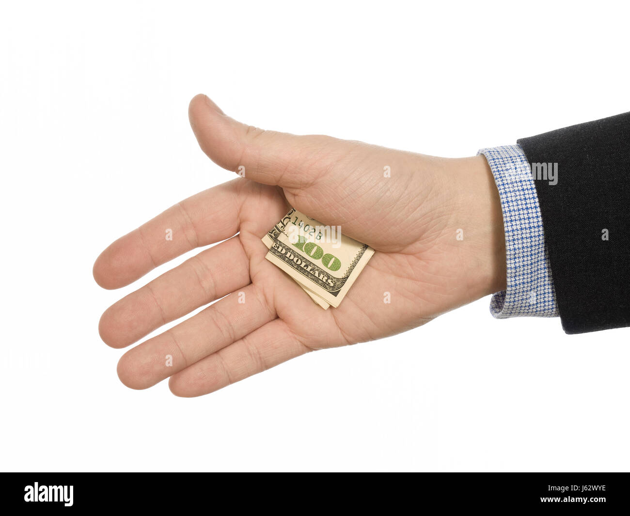 American bill fold hand hi-res stock photography and images - Alamy