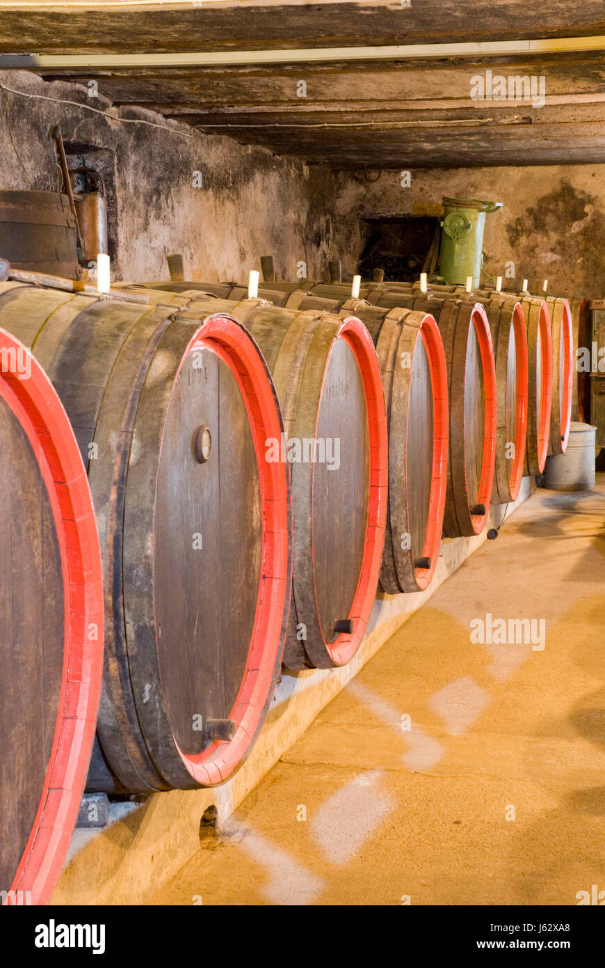 Mosel wine barrel hi-res stock photography and images - Alamy