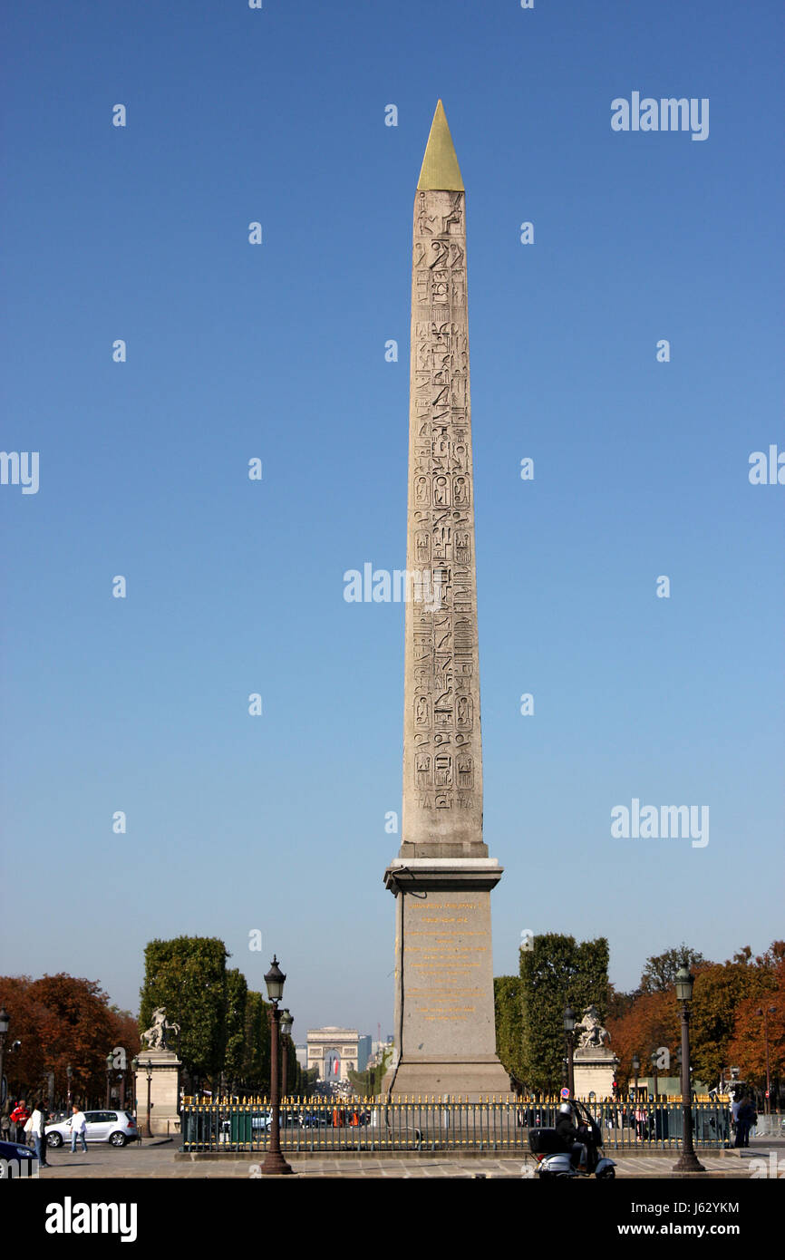 pillar paris france monolith obelisk sightseeing pillar paris france ...