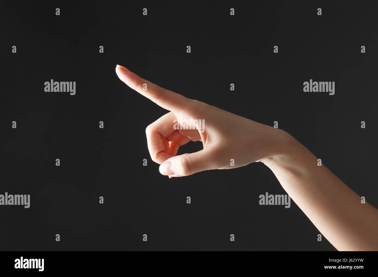Indian human hand finger gesturing hi-res stock photography and images ...
