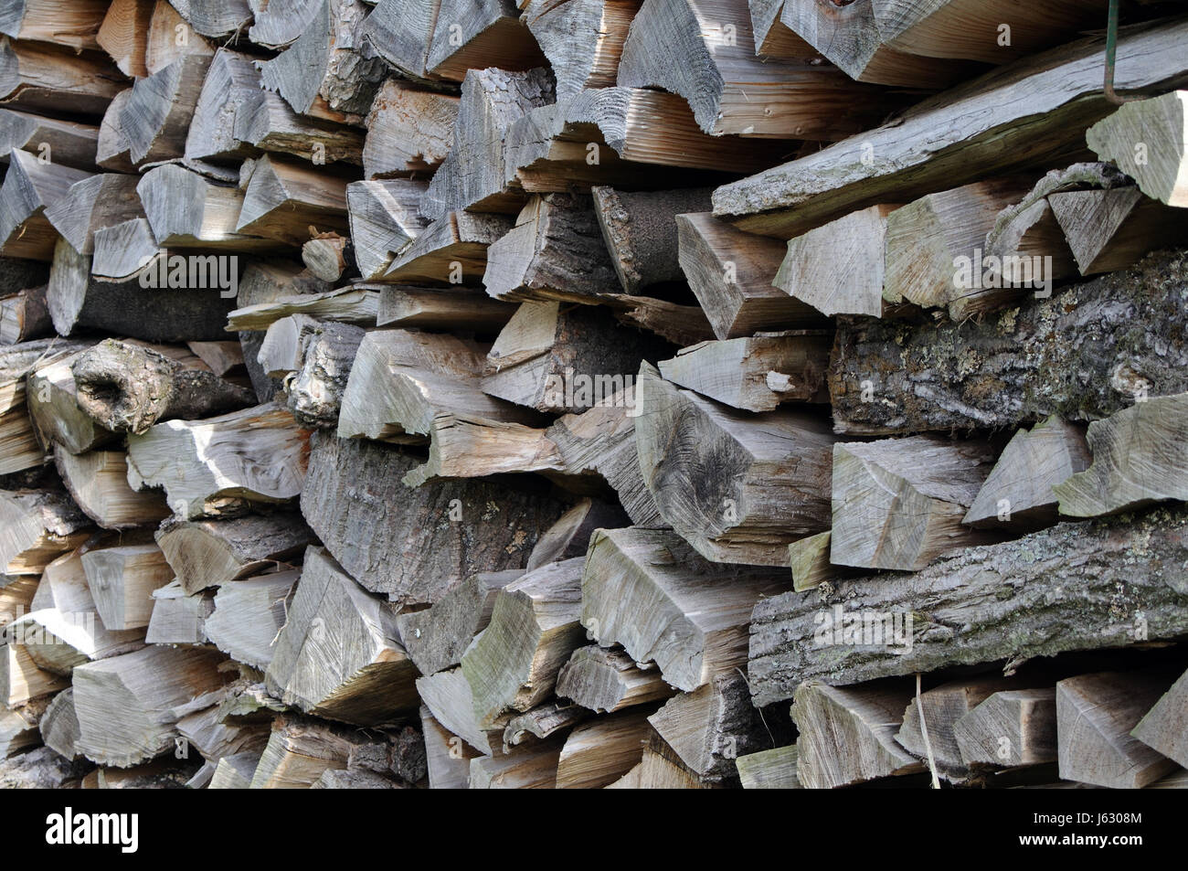 wood drop stack layers firewood tear down symbolic tree wood snug small ...