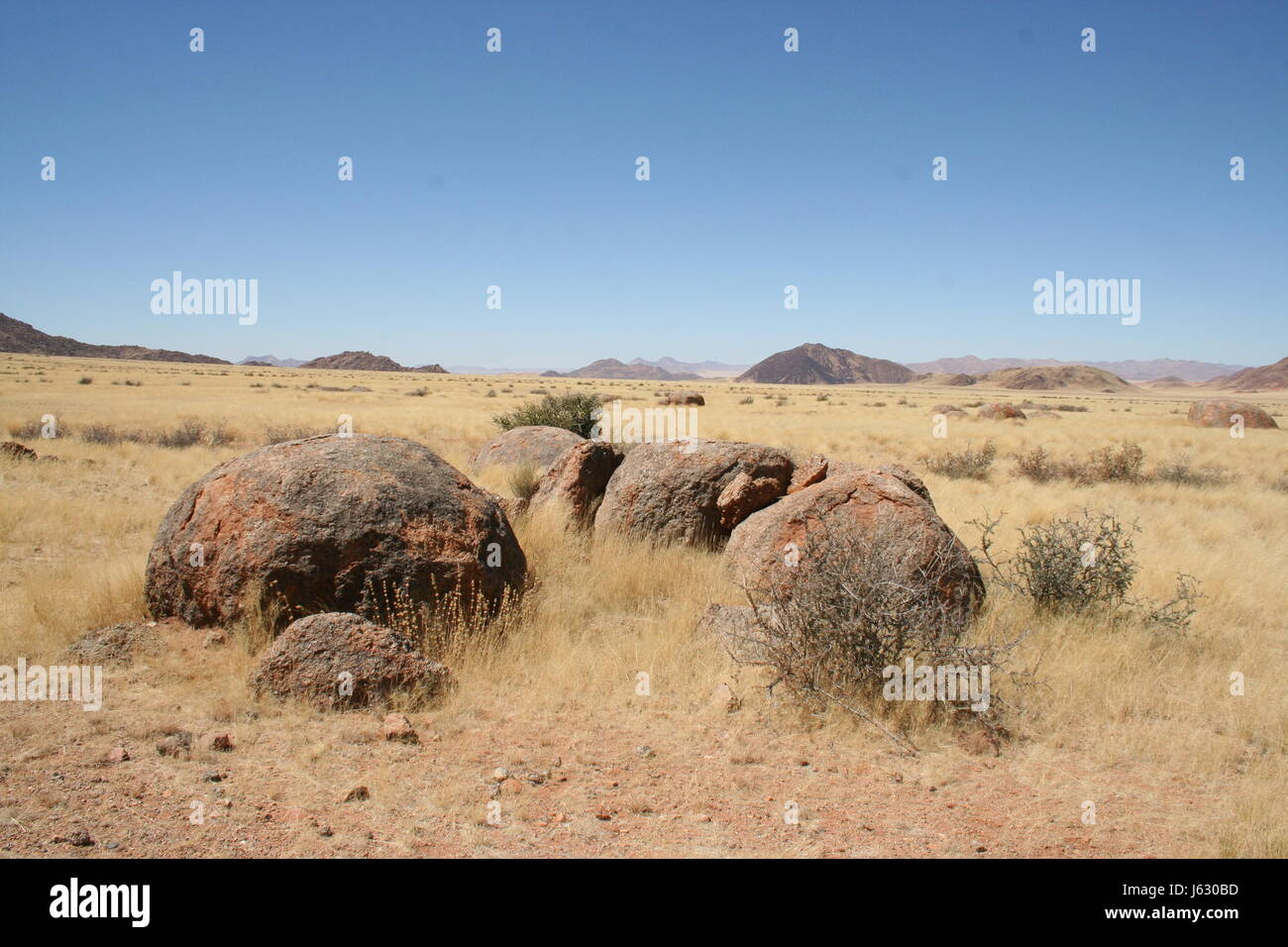 rocks in the savannah Stock Photo - Alamy