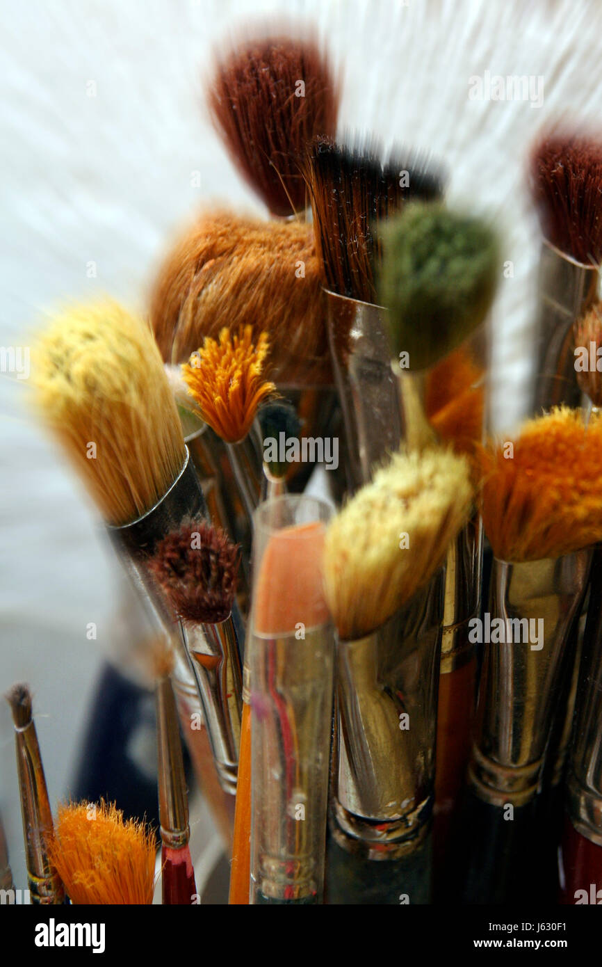 painting paint bristles paintbrush brush still life art painting paint ...
