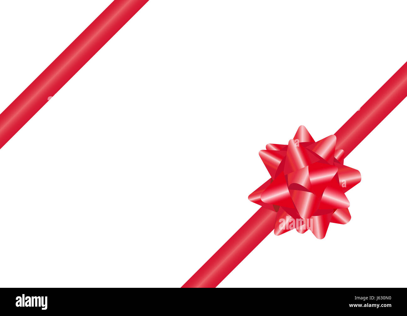 loop in rosette form with tape Stock Photo - Alamy