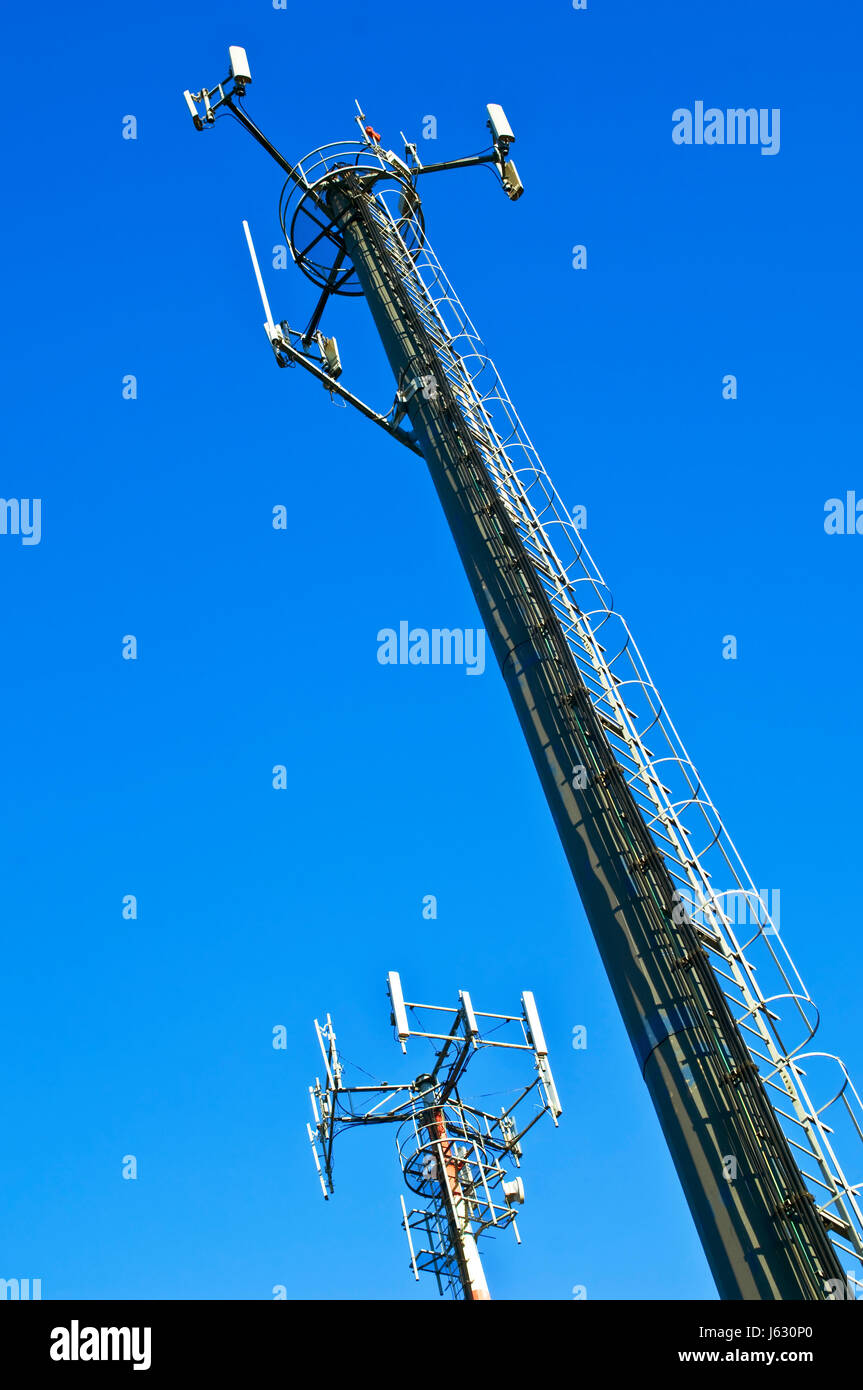 tower communication antenna radio telecommunications repeater relay ...