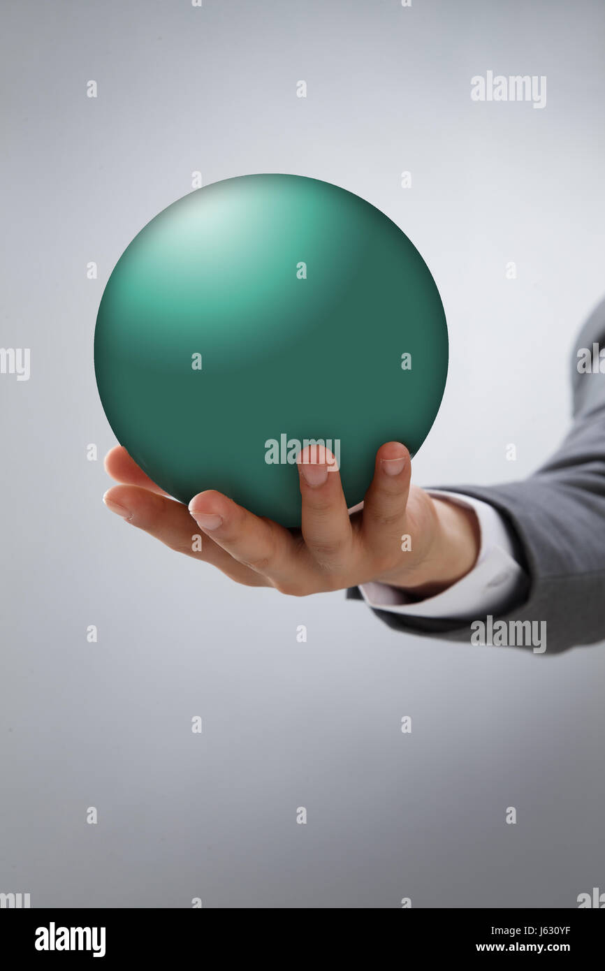 Hand holding ball hi-res stock photography and images - Alamy