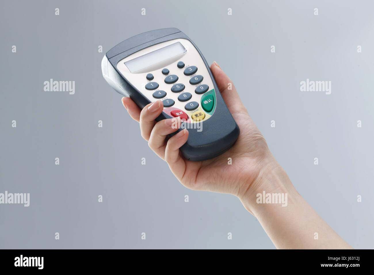 Close up young hand operating hi-res stock photography and images - Alamy