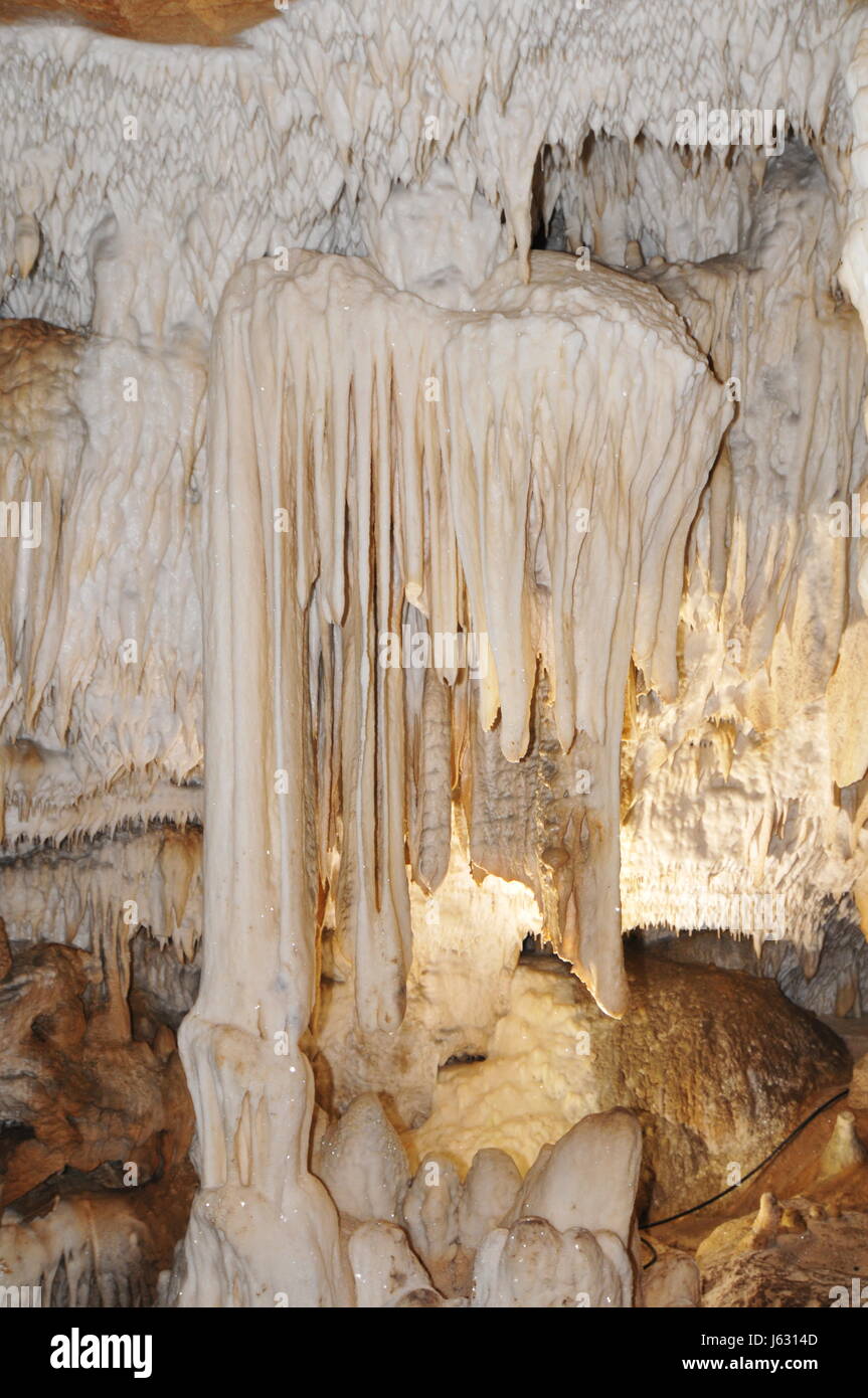 stone cave tourist attraction grotto chalky deposit stone cave play of ...