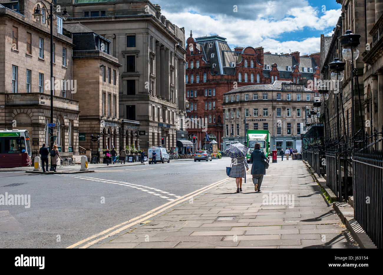 Charlotte street edinburgh hi-res stock photography and images - Alamy
