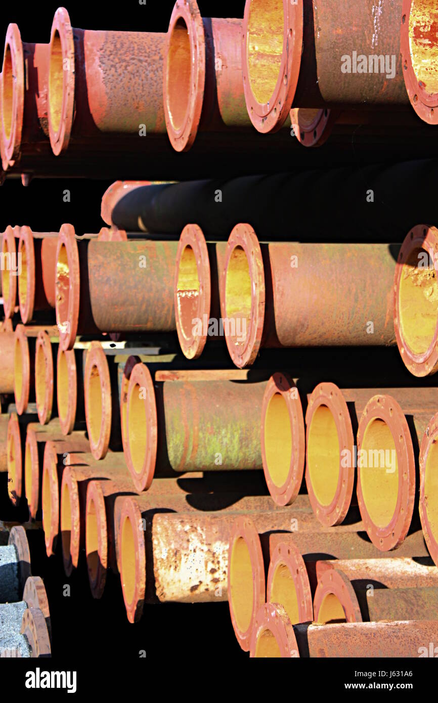 iron rust stack cast iron building material drainpipe tube pipe iron ...