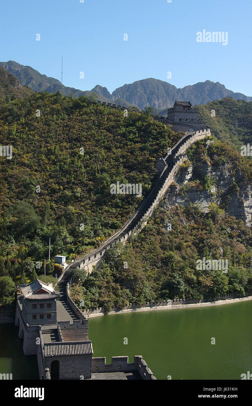 asia sights sightseeing wall building of historic importance chinese ...