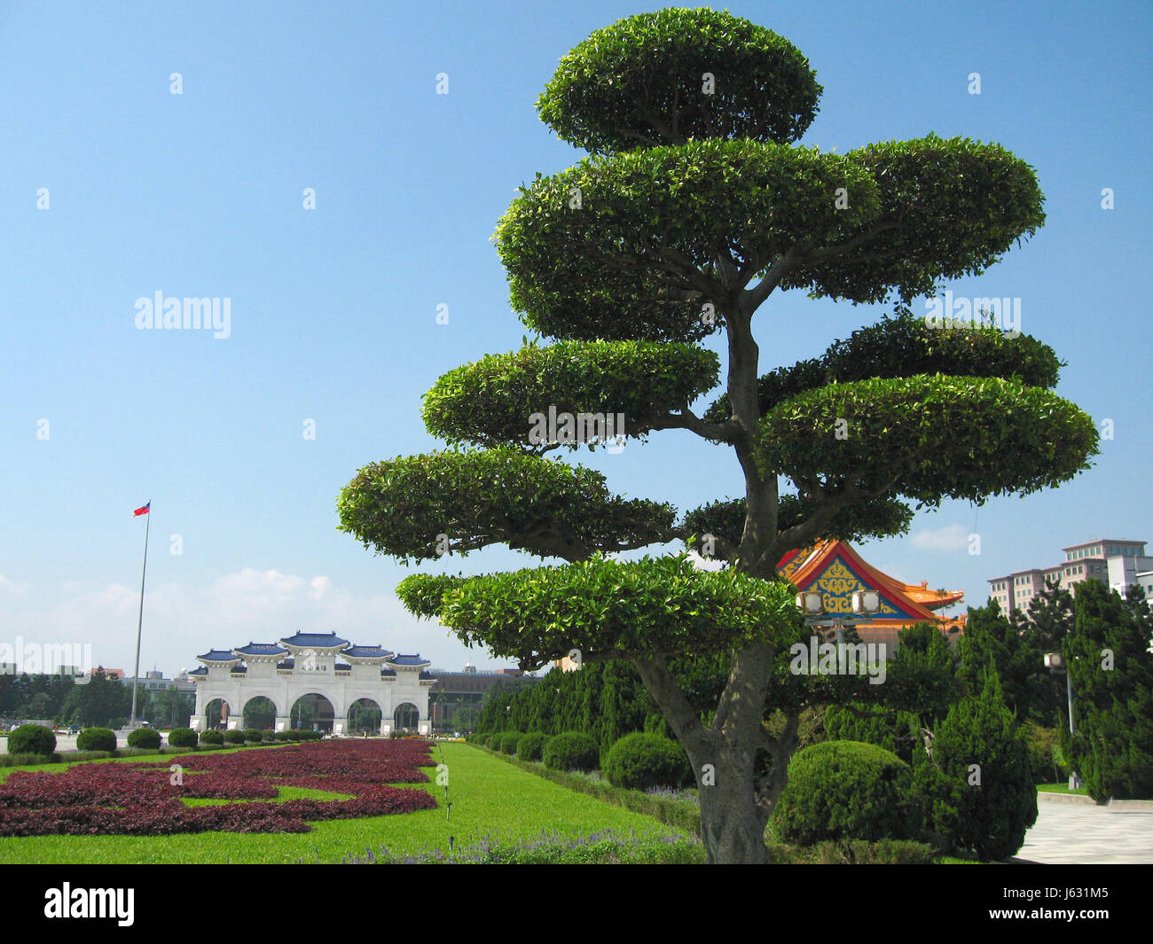 tree park asia sightseeing taiwan concert hall travel buildings art ...