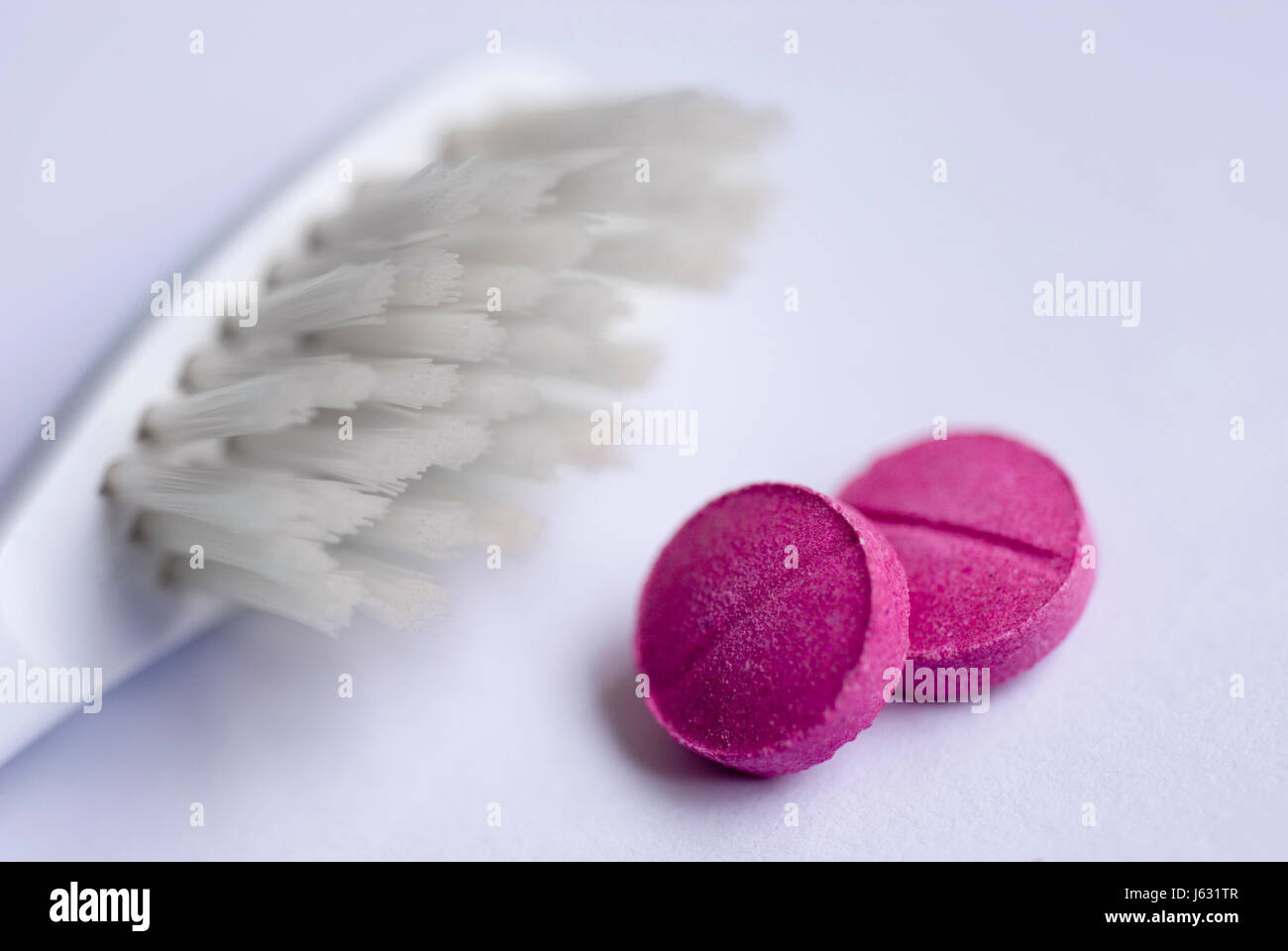 hygiene toothbrush tablets blue purple brush toothbrush tablet clean ...