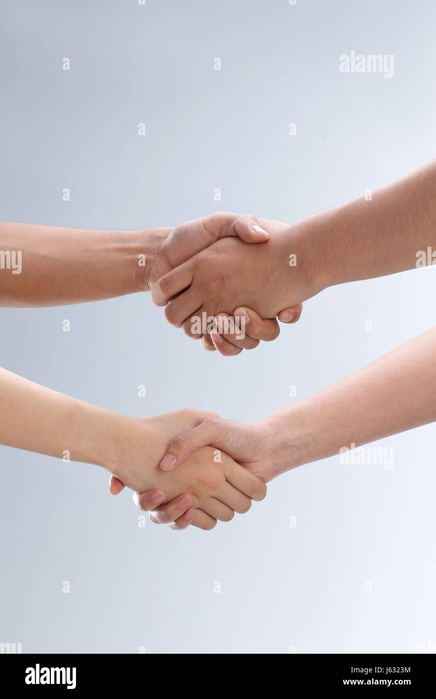Women handshake cut out hi-res stock photography and images - Alamy