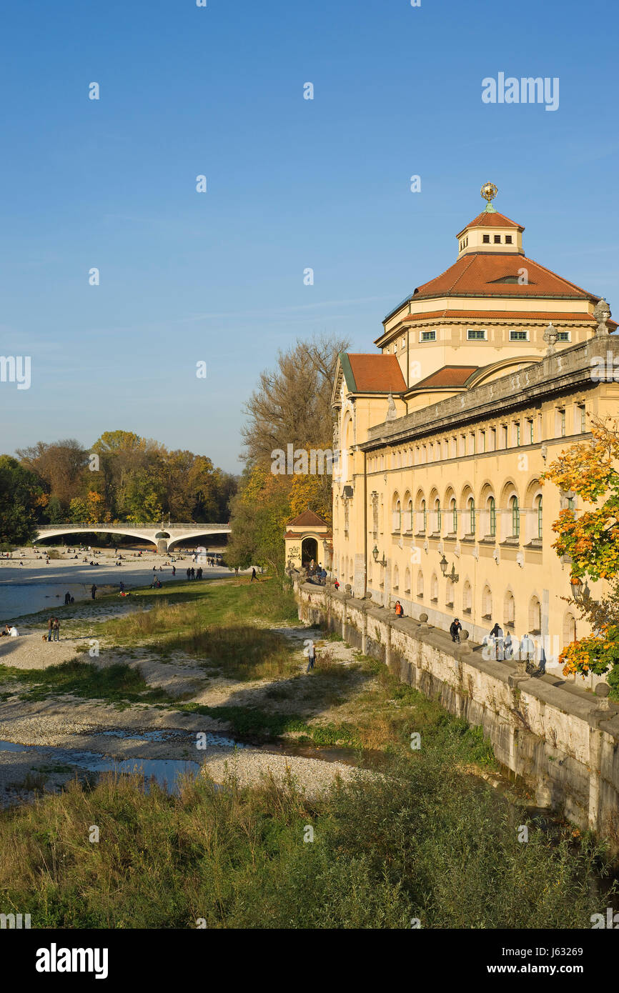 Isar river munich hi-res stock photography and images - Alamy