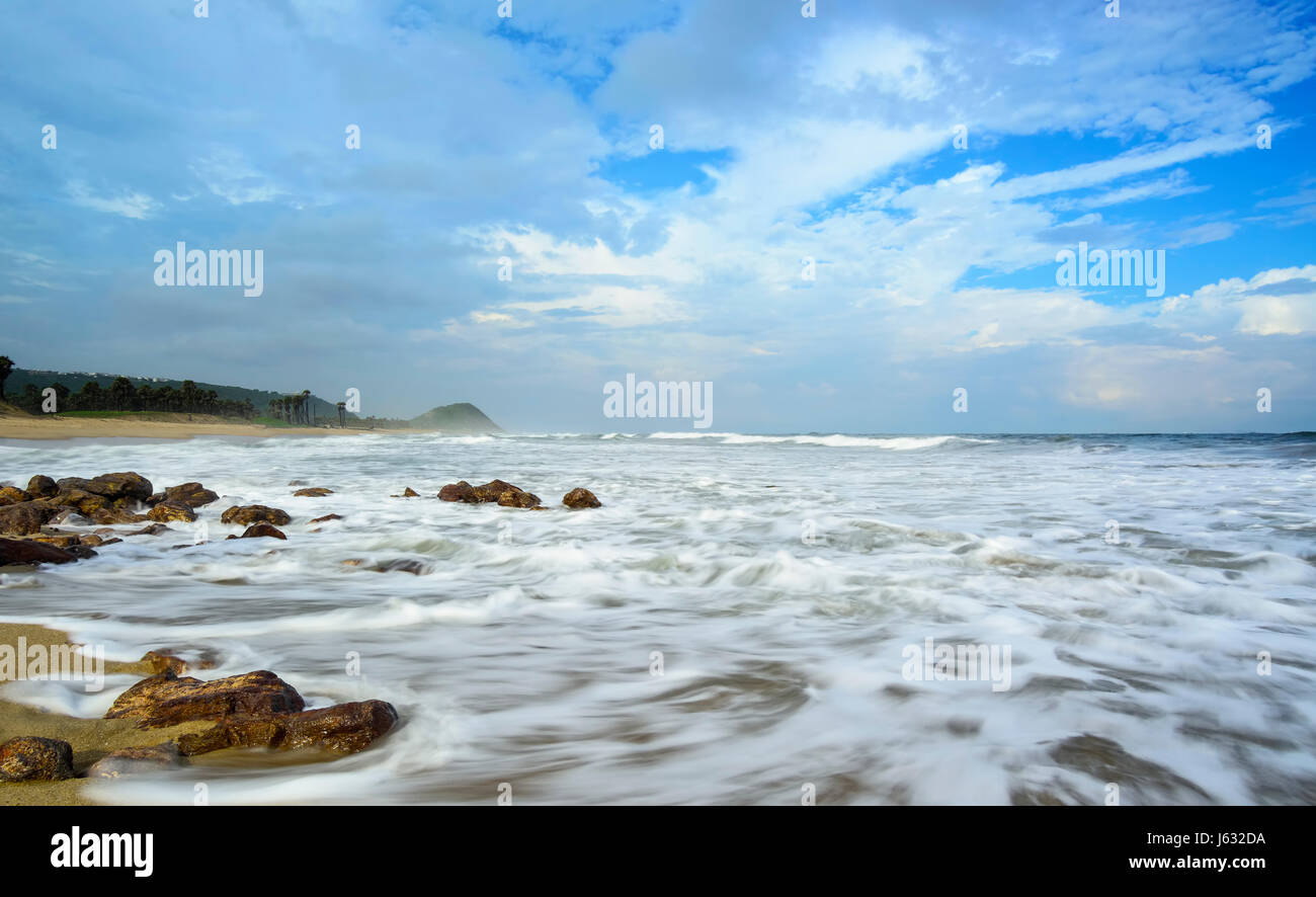 Yarada Beach is a beautiful beach on the west coast of the Bay of ...