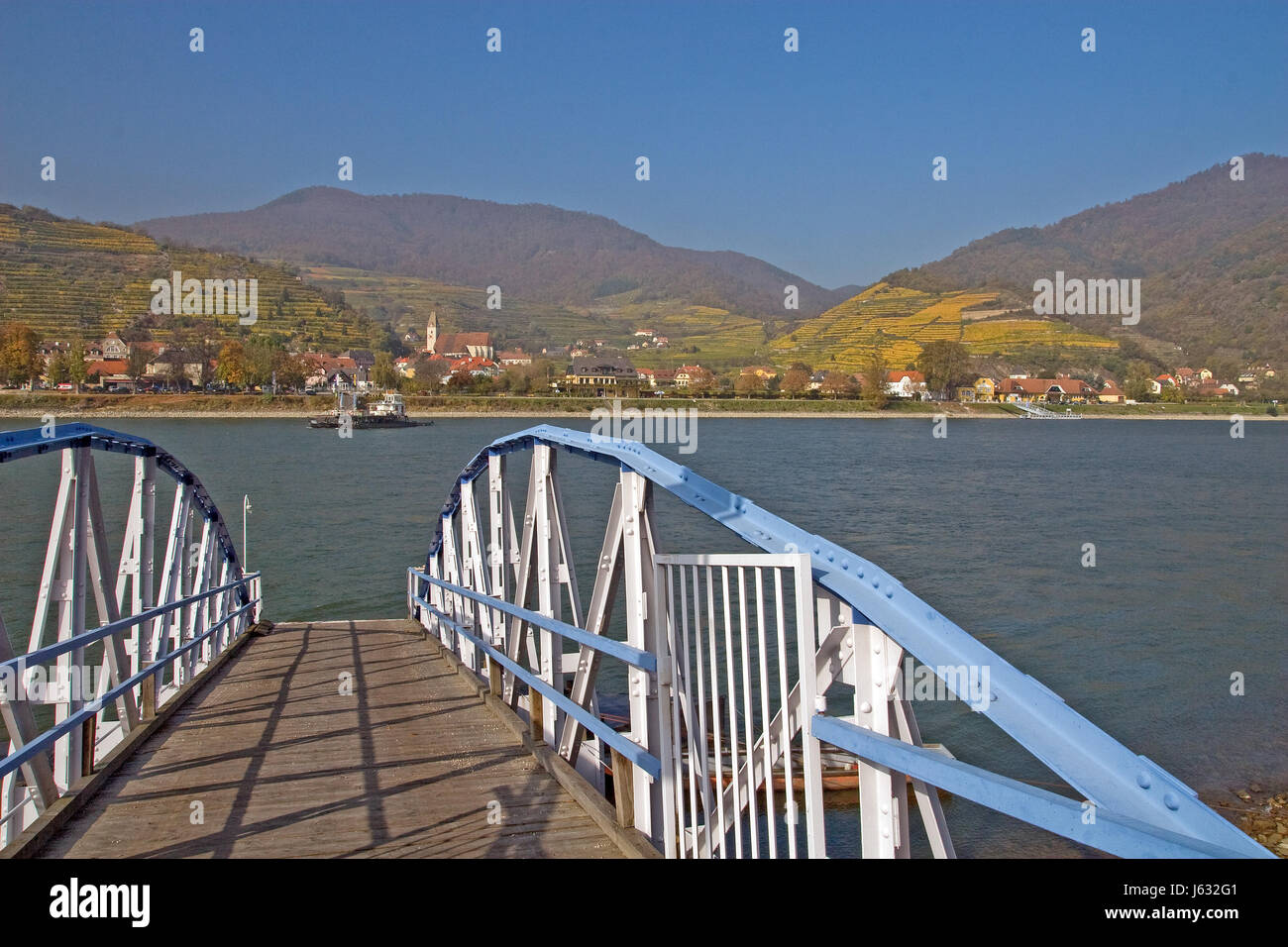 spitz in autumn with rollfhre Stock Photo - Alamy