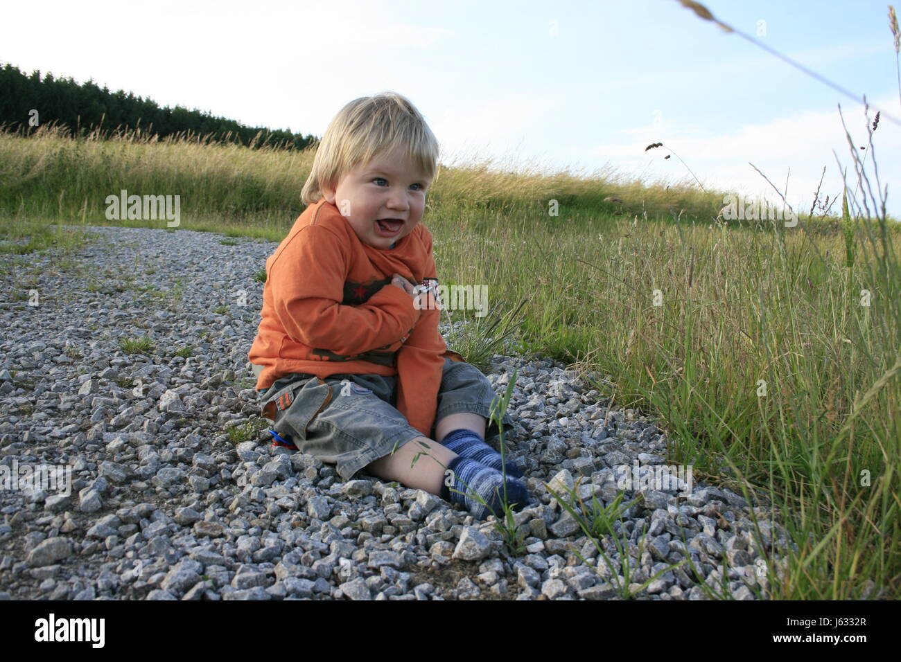 boy in nature Stock Photo - Alamy