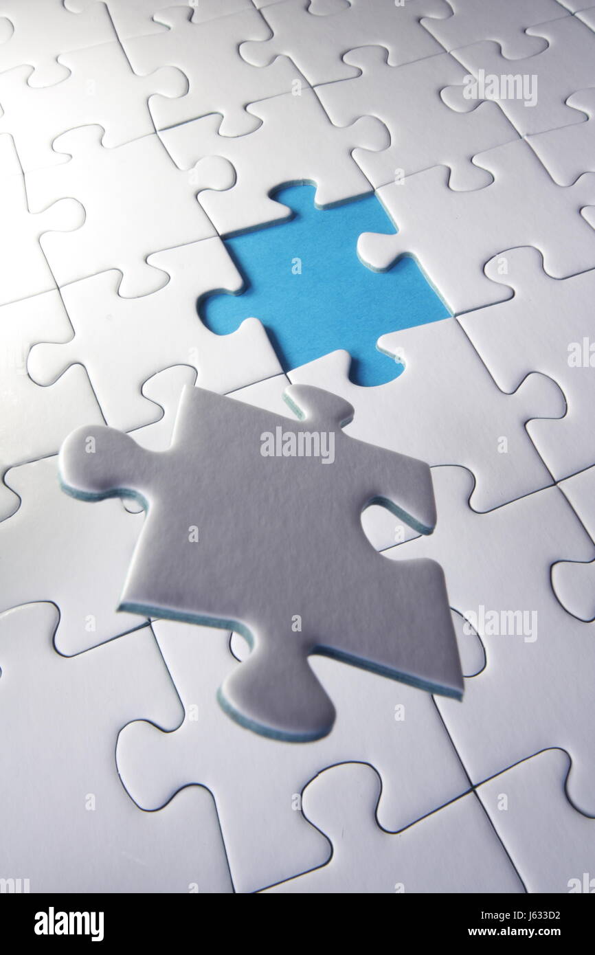blue jigsaw puzzle jigsaw puzzle piece section segment part area ...
