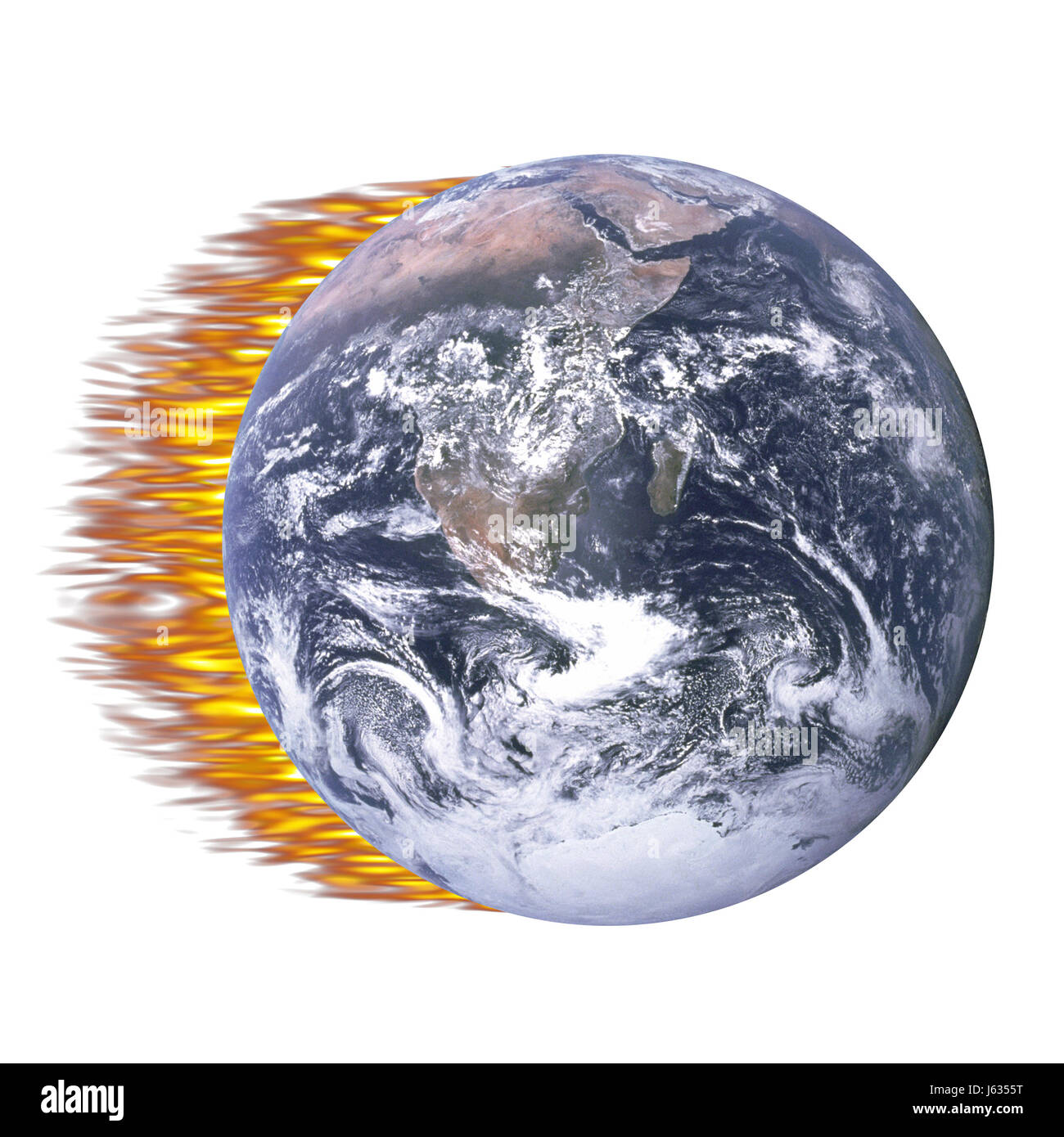fire conflagration disaster globe planet earth world burn sphere motion ...