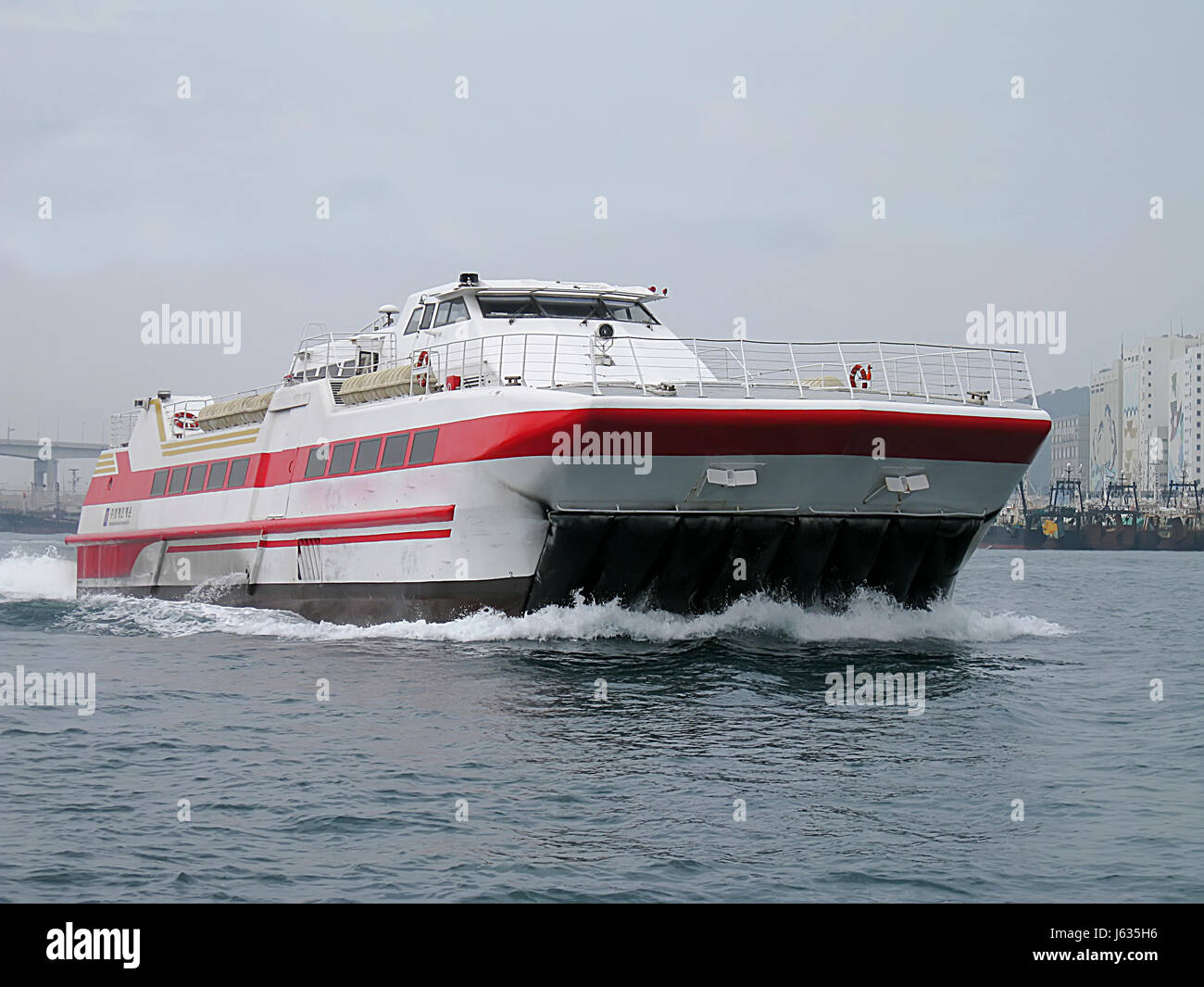 fast ferry from busan to fukuoka Stock Photo - Alamy