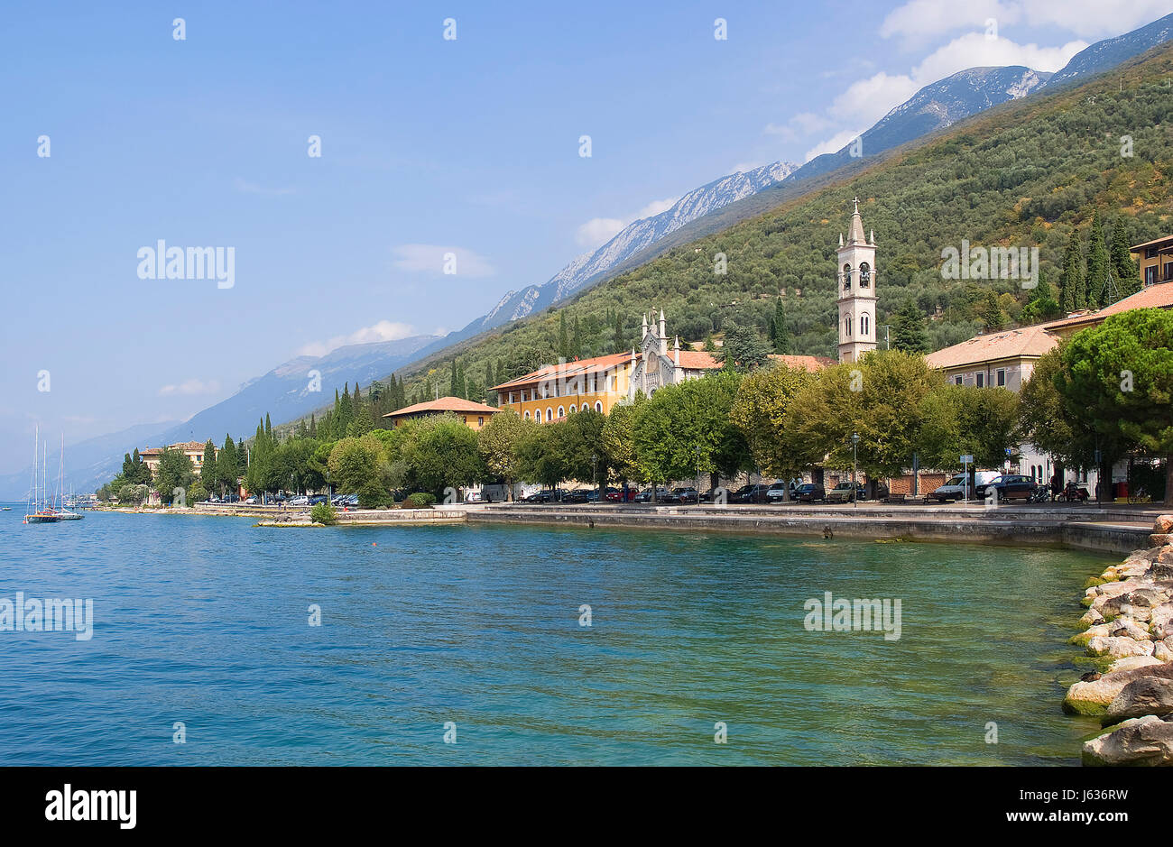 brenzone lake garda Stock Photo - Alamy
