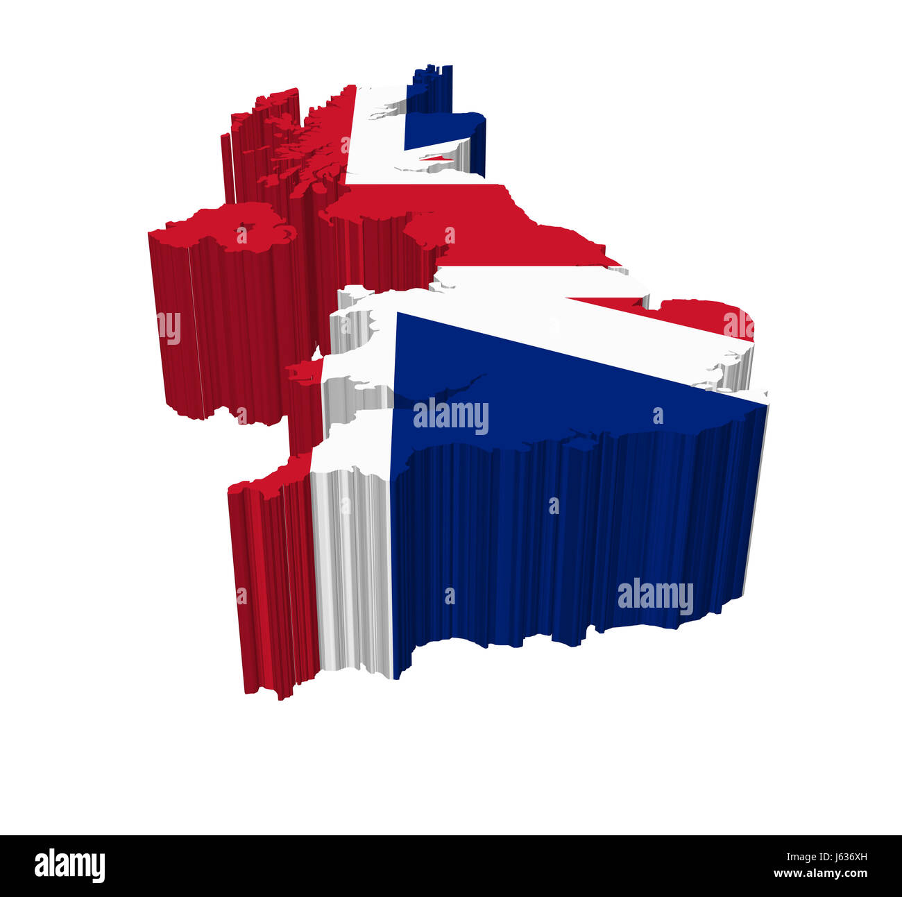 Union jack world map hi-res stock photography and images - Alamy