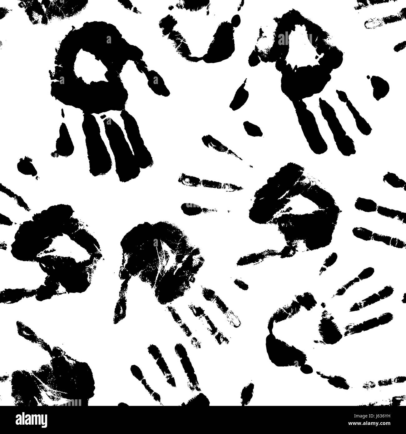 finger print abstract pattern seamless backdrop background ink hand ...