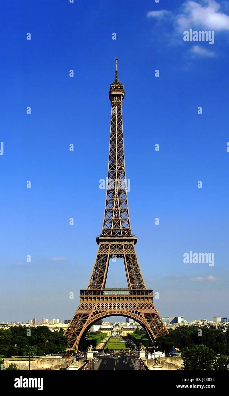 tower paris france capital eiffel tower metropolis park bridge tourism ...