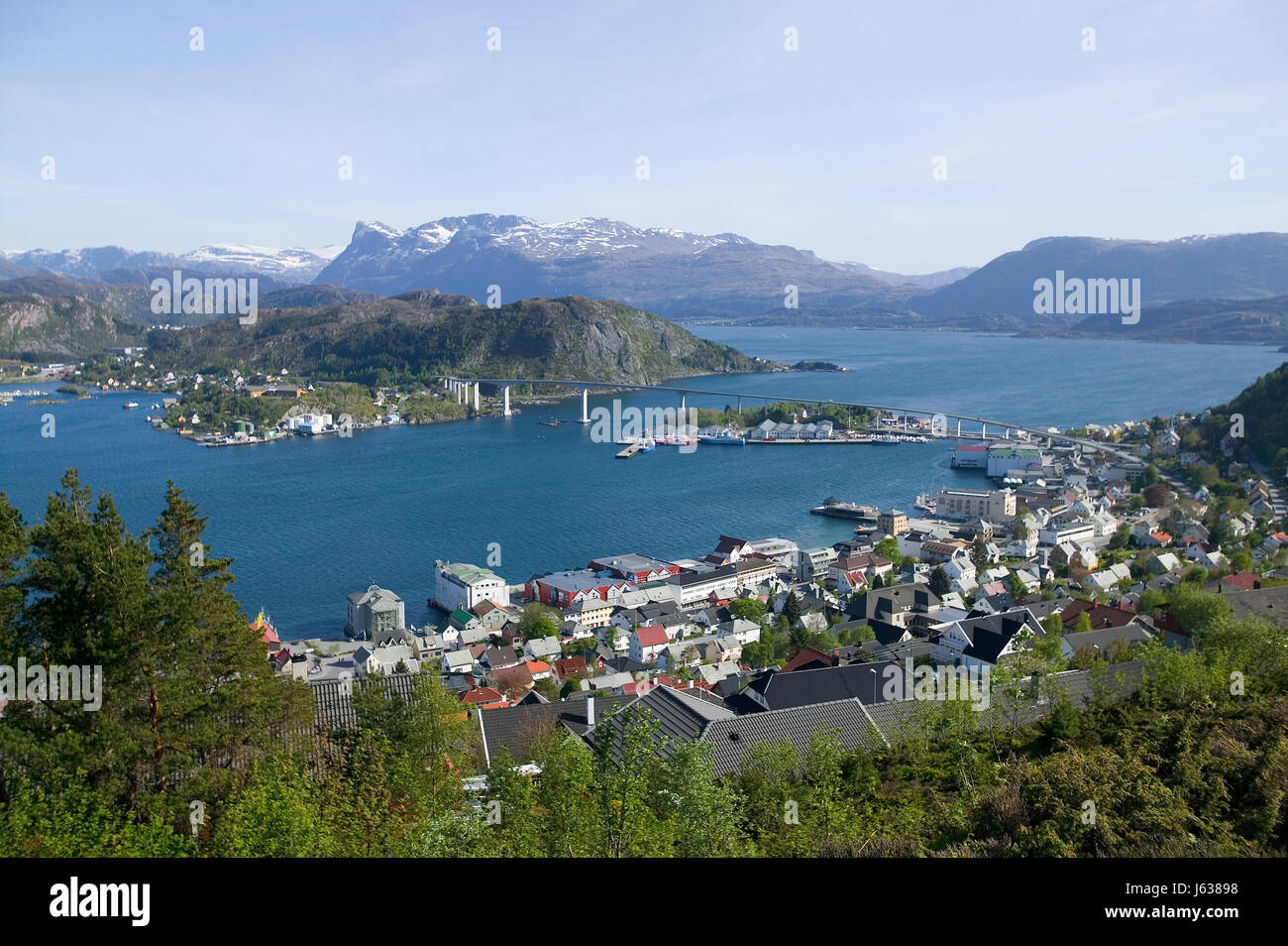 sight view outlook perspective vista panorama lookout mountain range ...
