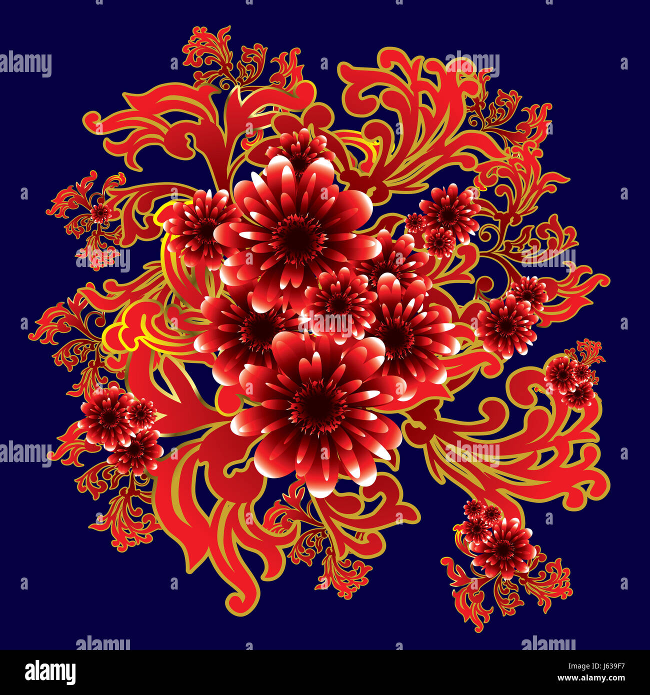 leaf flower plant abstract wallpaper frame backdrop background ...