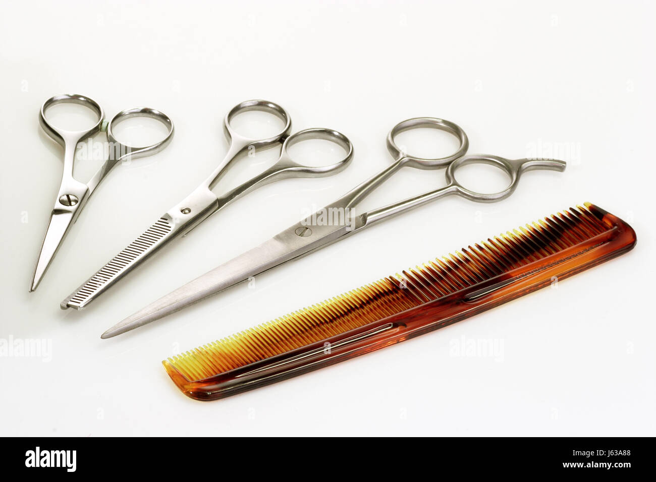 Silver hair comb hi-res stock photography and images - Alamy