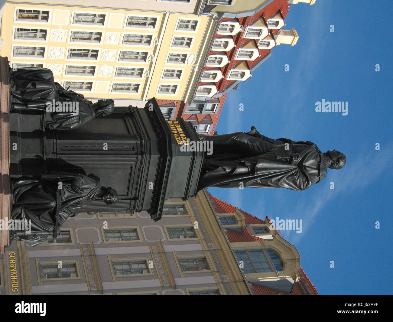 monument sightseeing Dresden august building of historic importance ...