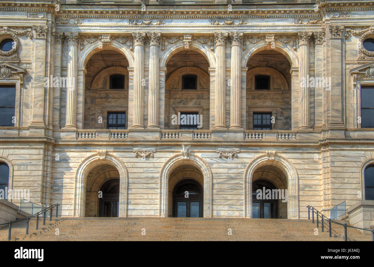 entrance politics government capitol building stairs detail arch ...