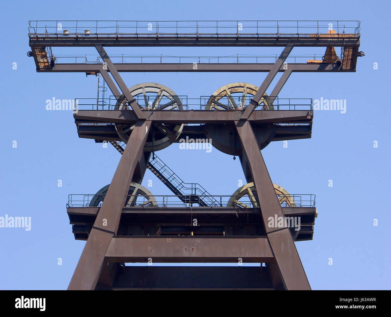 blue firmament sky grey gray uranium bismuth mining frdergerst ...