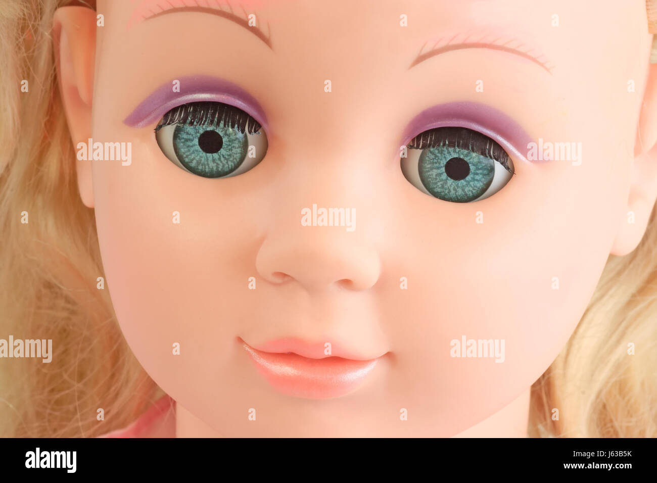 portrait eyes hairs lips toy doll head detail face portrait eyes hairs ...